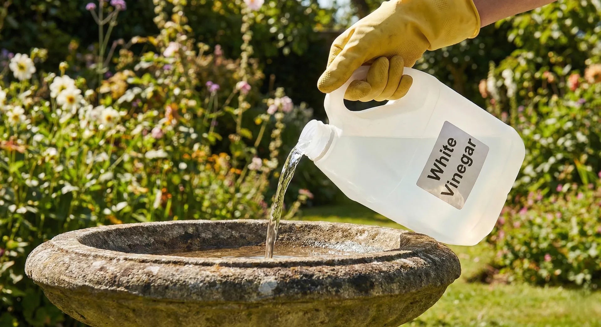 How to Clean a Bird Bath with Vinegar (The Safe 9:1 Ratio Guide ...