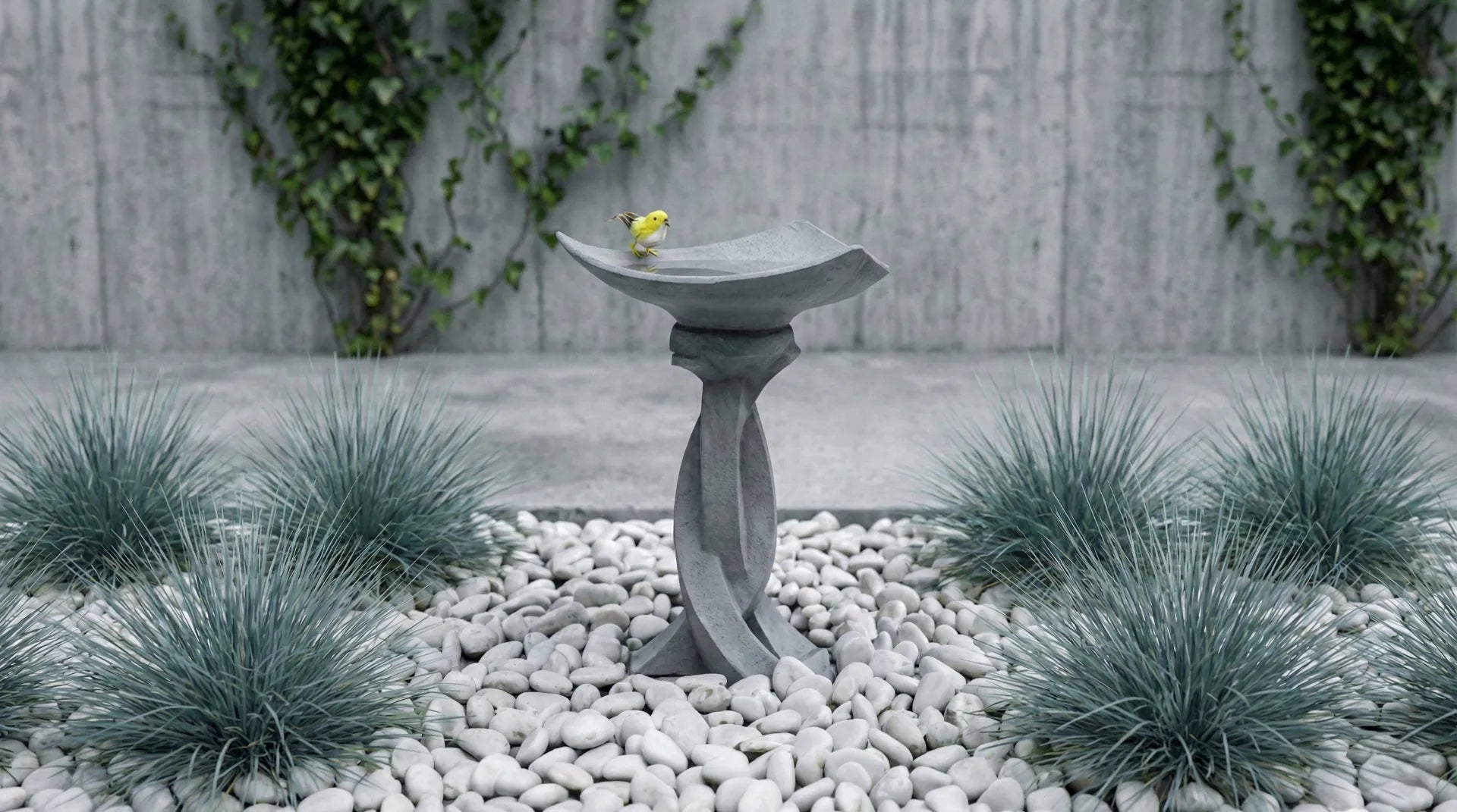 How to Style Your Modern Bird Bath Like a Landscape Architect – Water ...