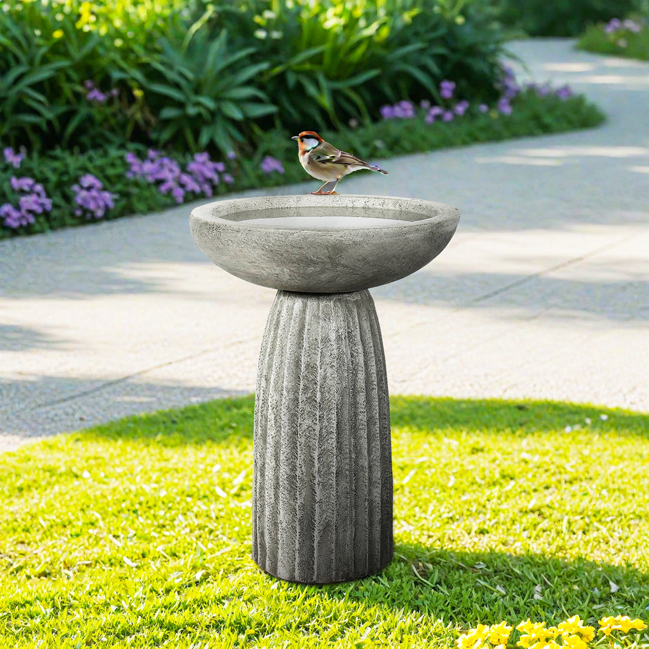 Concrete Bird Baths That Stay Put - Free Shipping – Water Fountain online