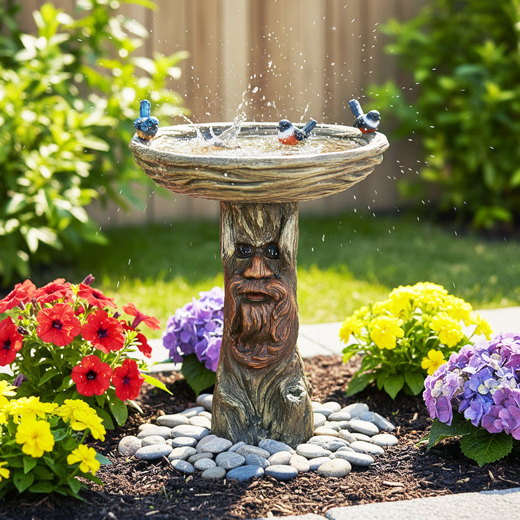 Concrete Bird Baths That Stay Put - Free Shipping – Water Fountain online